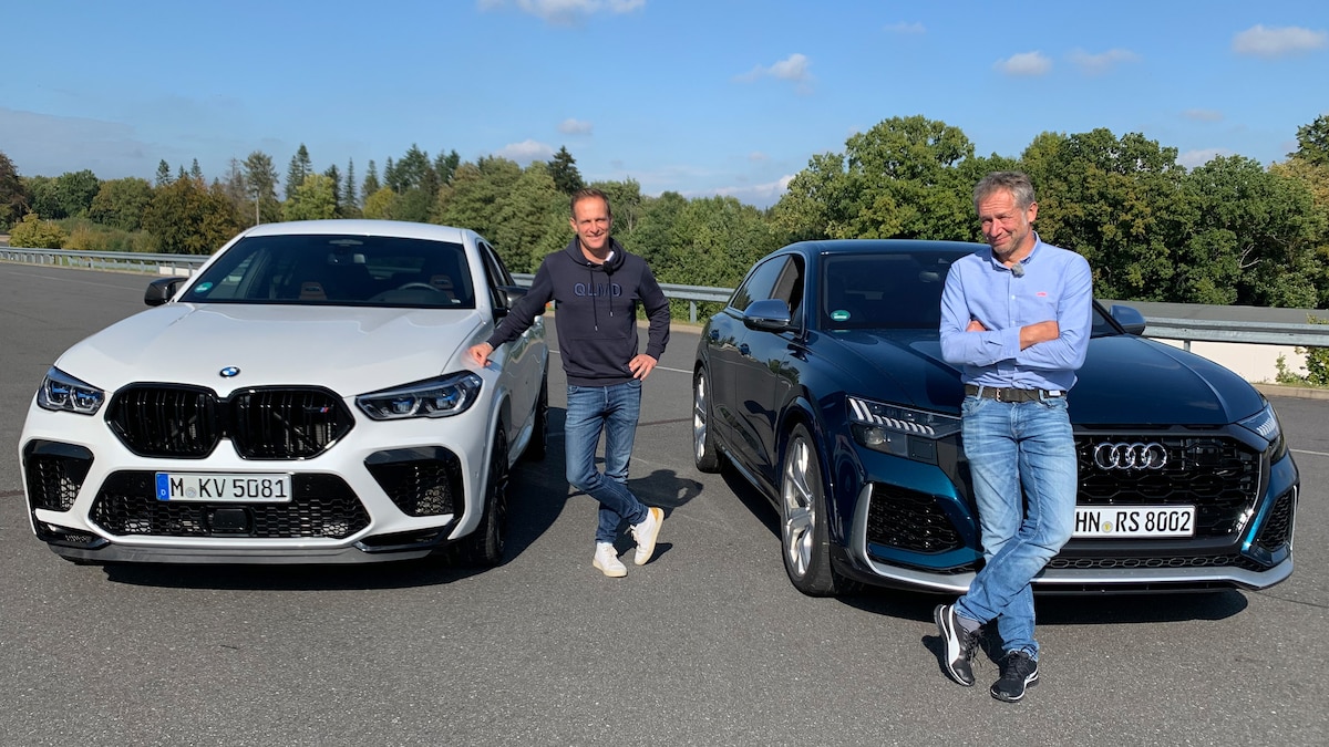 Dicke Dinger: Audi RS Q8 vs. BMW X6 M Competition | GRIP-Elektro-Check - Mini Cooper SE | Det ...