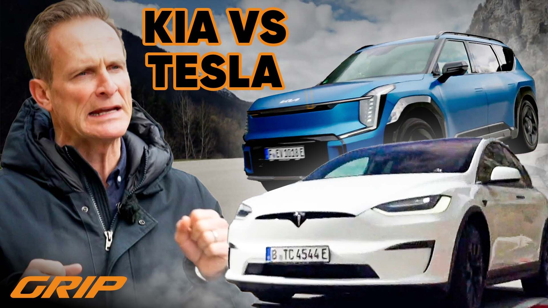 Luxuriöse SUVs: KIA vs. Tesla (Video) - GRIP - Das Motormagazin - RTLZWEI