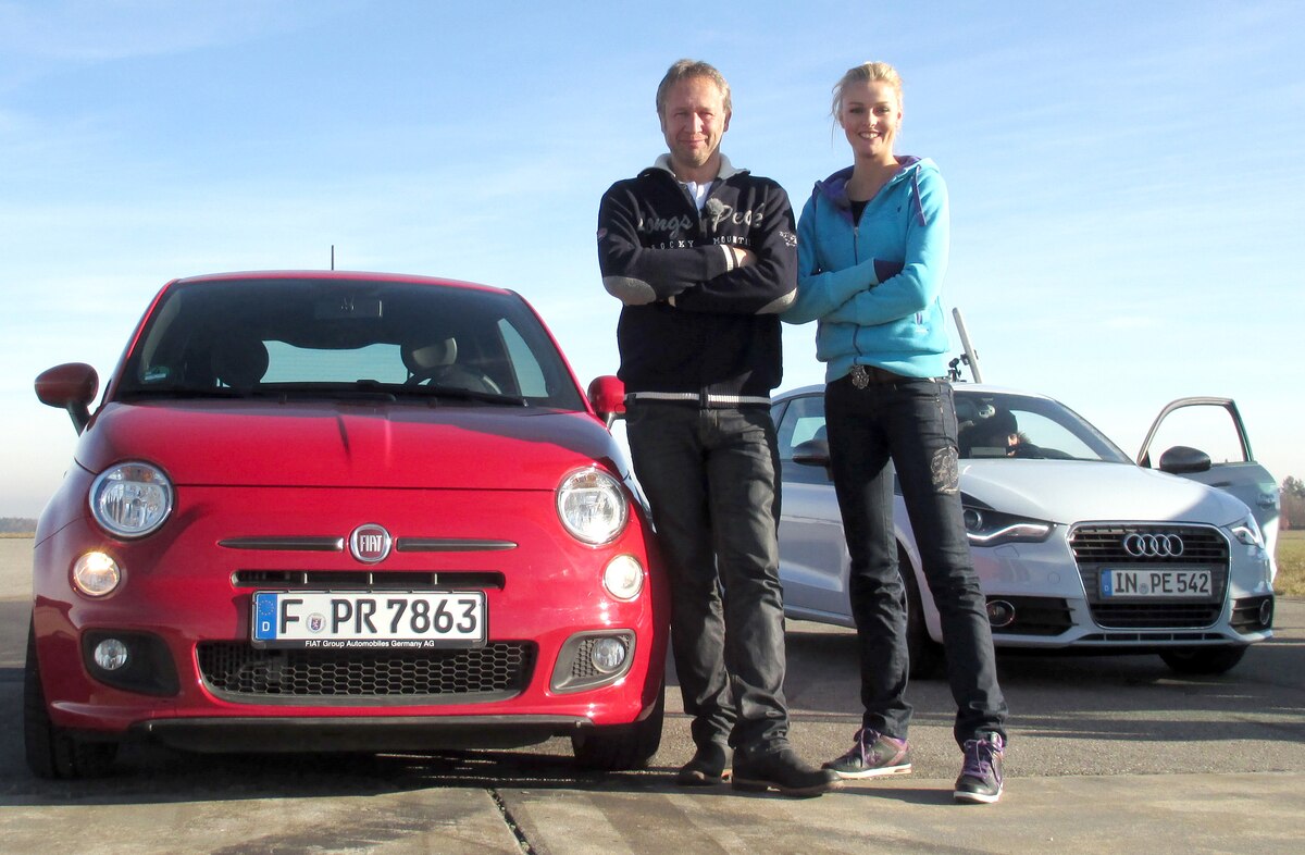 Teuer vs. Billig - Audi A1 vs. Fiat 500 | Challenge - Radical RXC vs ...