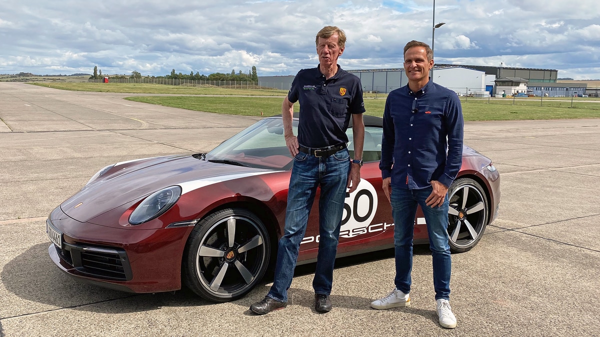 Vorschau: Quer fahren mit Porsche 911 Targa 4S Heritage Design Edition ...